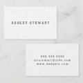 Basic Business Card | Zazzle