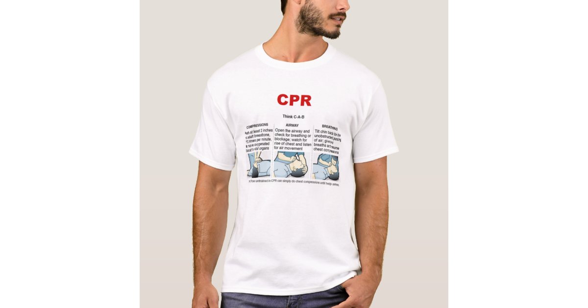 Basic CPR T-Shirt | Zazzle