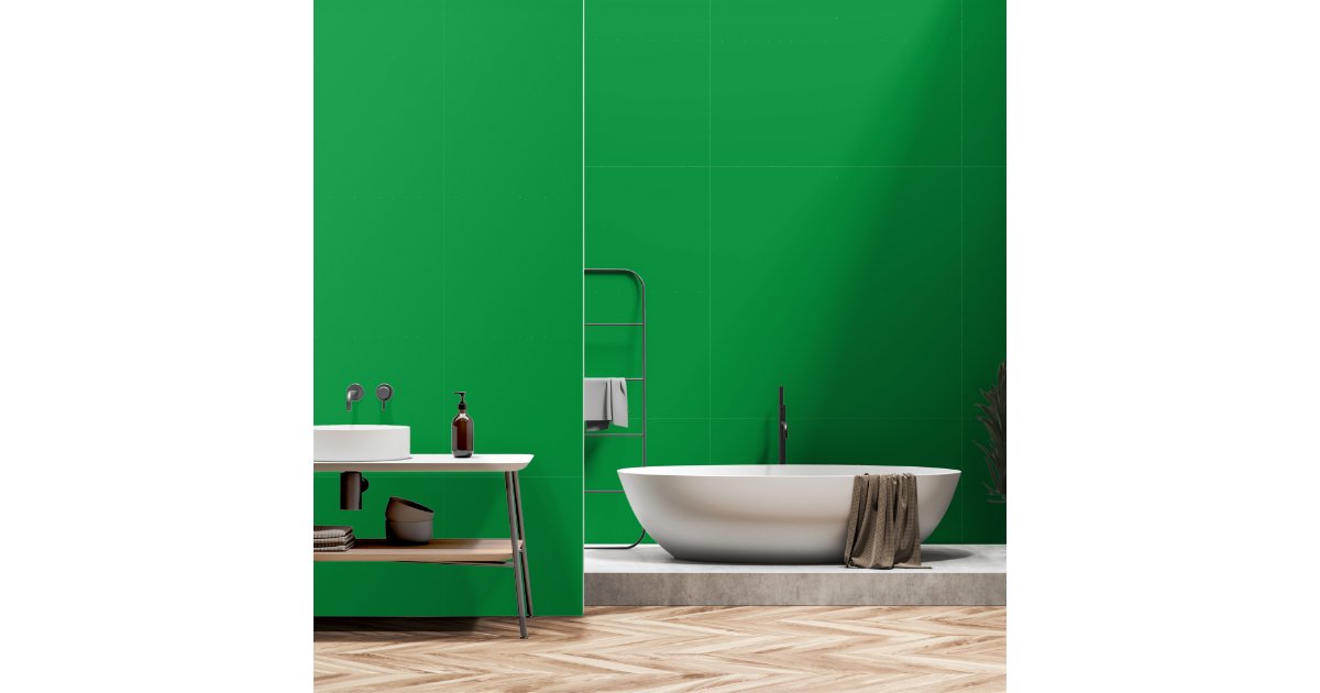 Basic Golf Green Solid Color Simple Color Minimal Wallpaper | Zazzle