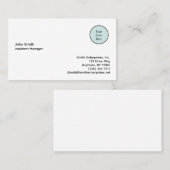 Basic Logo Information Company Business Card | Zazzle