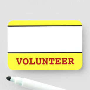 Volunteer Badges | Zazzle