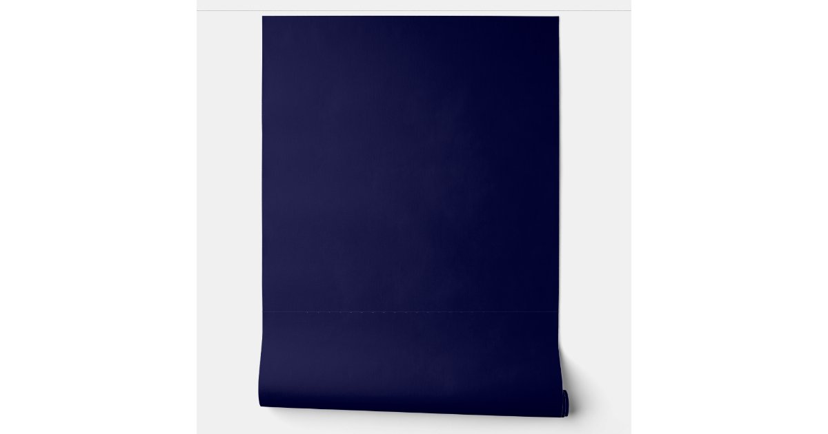 Basic Navy Blue Solid Color Simple One Minimal Wallpaper | Zazzle