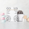 Basic Office Business Logo with Contact Info Wrapping Paper | Zazzle