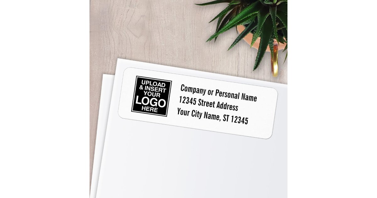 Basic Office or Business Address Label | Zazzle