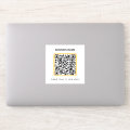 Basic Restaurant QR Code Scan for Menu Sticker | Zazzle