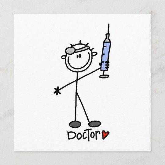 Basic Stick Figure Doctor | Zazzle.com