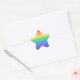 Basically Rainbow Star Sticker | Zazzle
