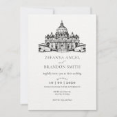 Basilica Vatican wedding Invitation | Zazzle