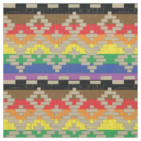 Cherokee Basket Fabric | Zazzle