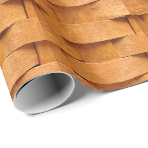 Basket weave pattern wrapping paper | Zazzle