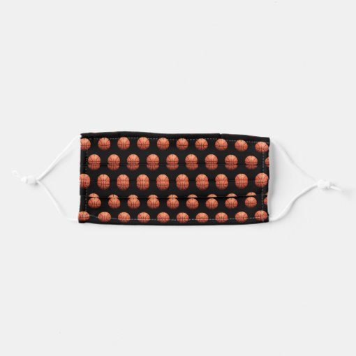 Basketball Adult Cloth Face Mask | Zazzle