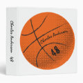 Basketball Album Collector Sport Series 3 Ring Binder | Zazzle