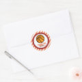 Basketball All Star Sport Thank You favor Tag | Zazzle