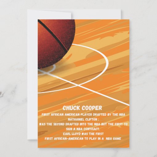 Basketball | All Star | Sports Invitation | Zazzle