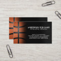 Basketball | Athletics Sports Business Card | Zazzle