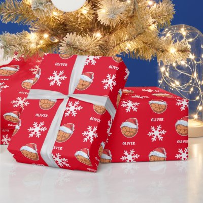 Basketball Gift Wrap & Wrapping Paper for Hoops Fans