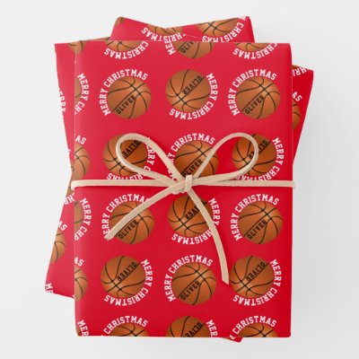 Basketball Gift Wrap & Wrapping Paper for Hoops Fans