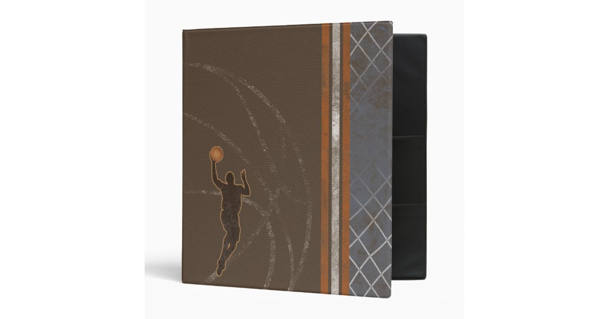 Basketball Boy Binder | Zazzle