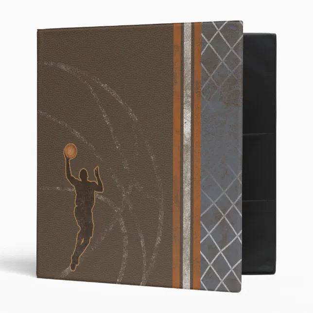 Basketball Boy Binder | Zazzle