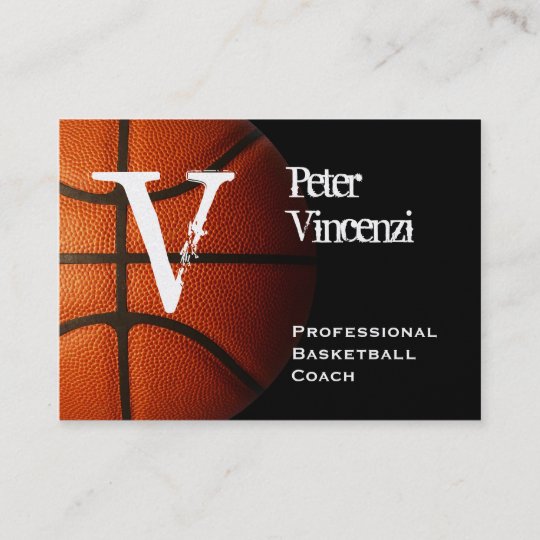 Basketball Business Card | Zazzle.com