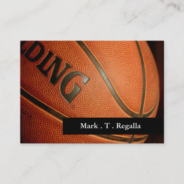 basketball business cards | Zazzle