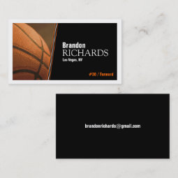 Basketball - Business Cards | Zazzle