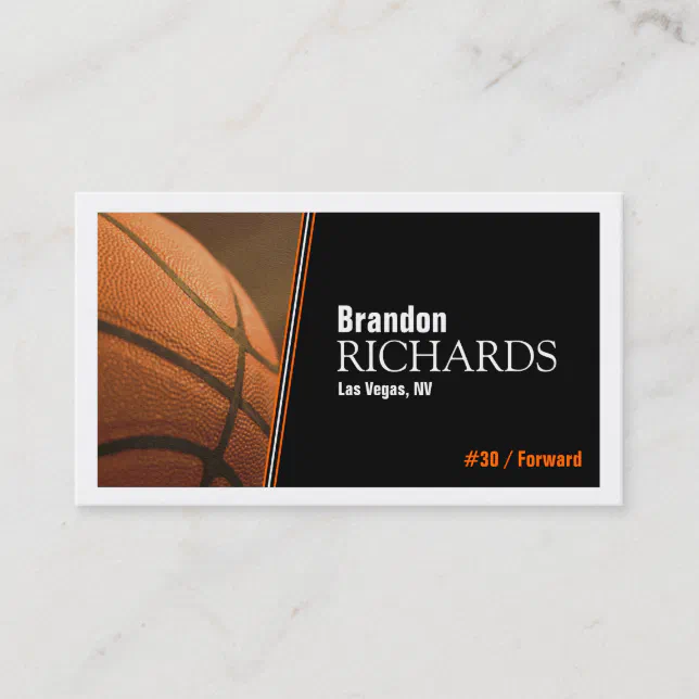 Basketball - Business Cards | Zazzle