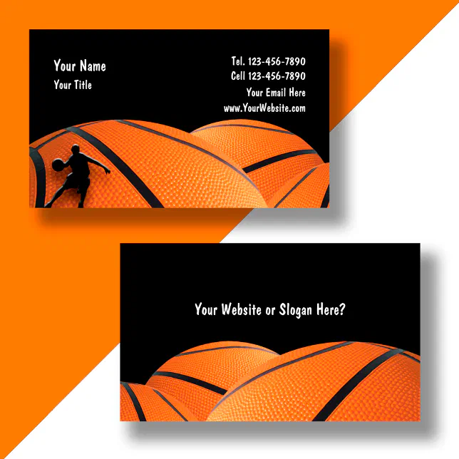Basketball Business Cards | Zazzle