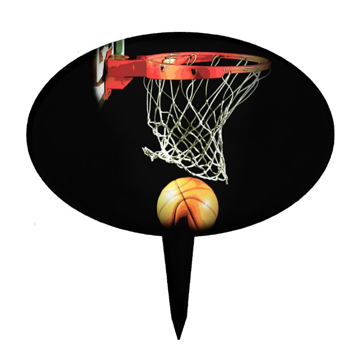 Basketball Cake Topper | Zazzle.com