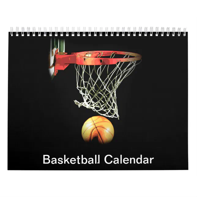 Basketball Calendar | Zazzle