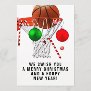 Basketball Christmas Cards | Zazzle