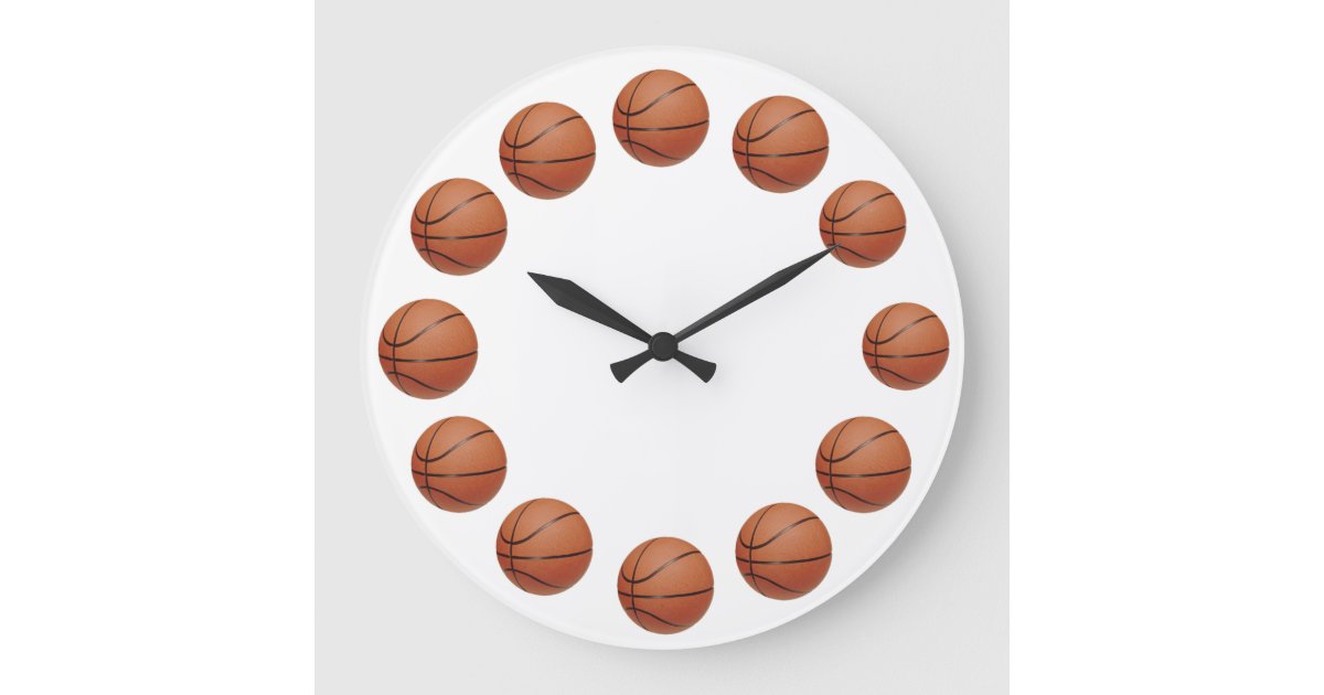 Basketball Clock | Zazzle