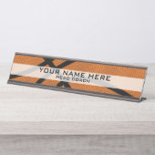 Basketball Coach Desk Name Plate | Zazzle