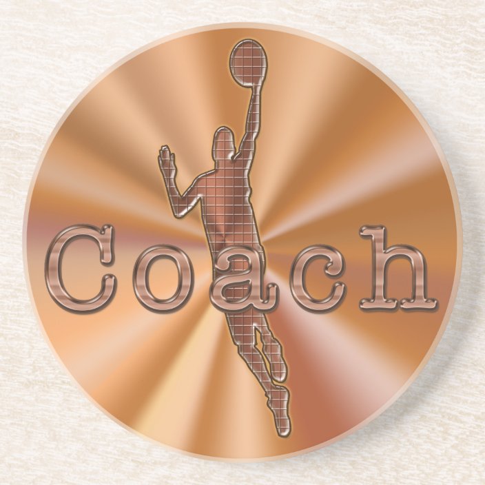 Basketball Coasters Basketball Coach Gifts | Zazzle.com