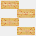 Basketball Court Design Name Tags Labels | Zazzle