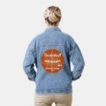 Basketball Denim Jacket | Zazzle