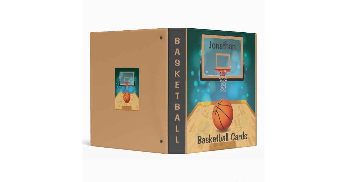 Basketball Design Binder | Zazzle