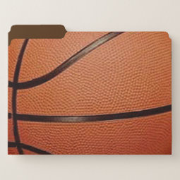 Basketball Design File Folders Set | Zazzle