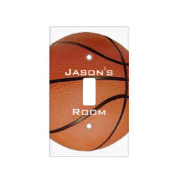 Basketball Design Light Switch Cover | Zazzle