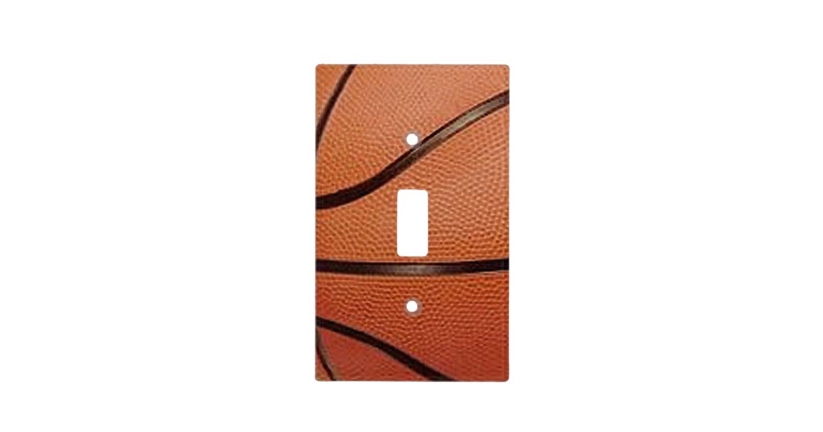 Basketball Design Light Switch Cover | Zazzle