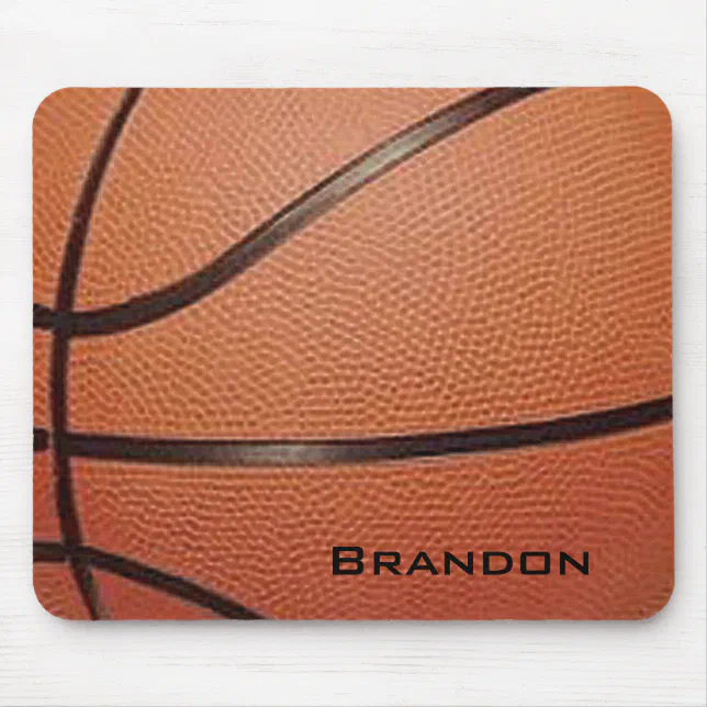 Basketball Design Mousepad | Zazzle