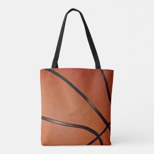 Basketball Design Tote Bag | Zazzle