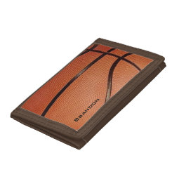 Basketball Design Wallet | Zazzle