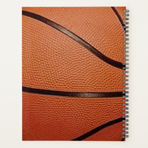 Basketball Design Weekly/Monthly Planner | Zazzle