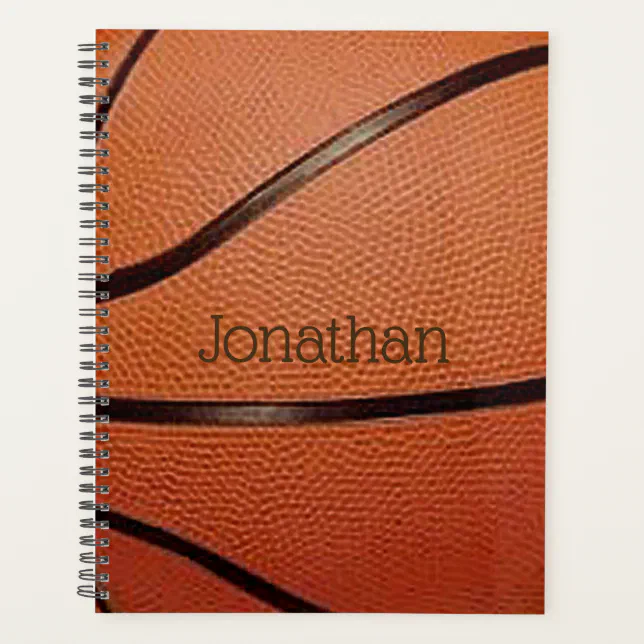 Basketball Design Weekly/Monthly Planner | Zazzle