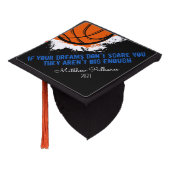 Basketball Dreams Graduation Cap Topper | Zazzle