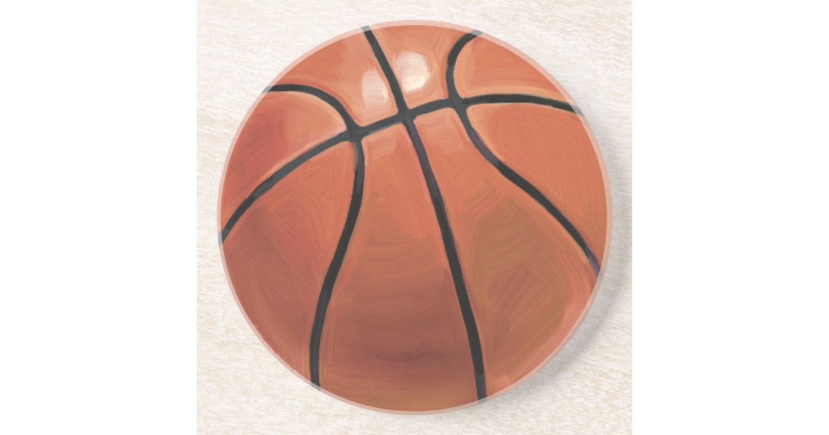 Basketball Drink Coaster | Zazzle