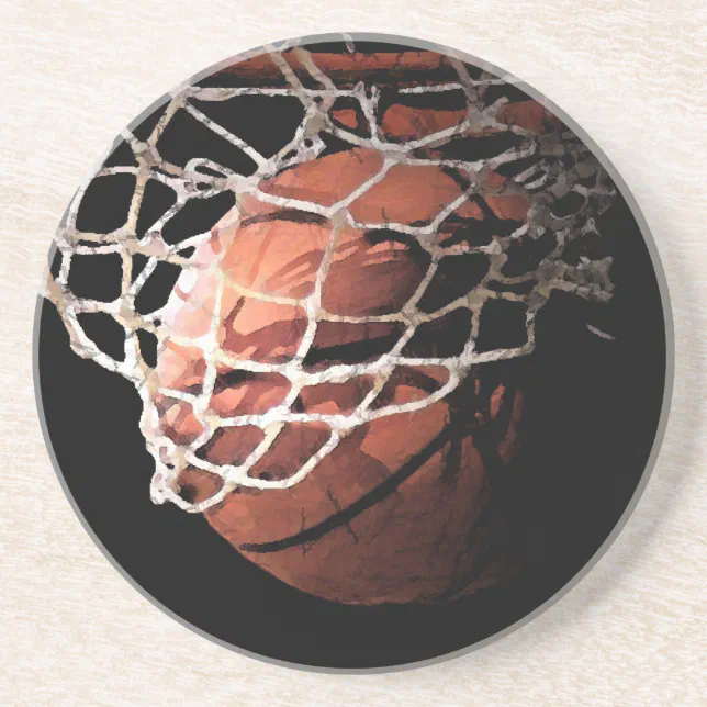 Basketball Drink Coaster | Zazzle