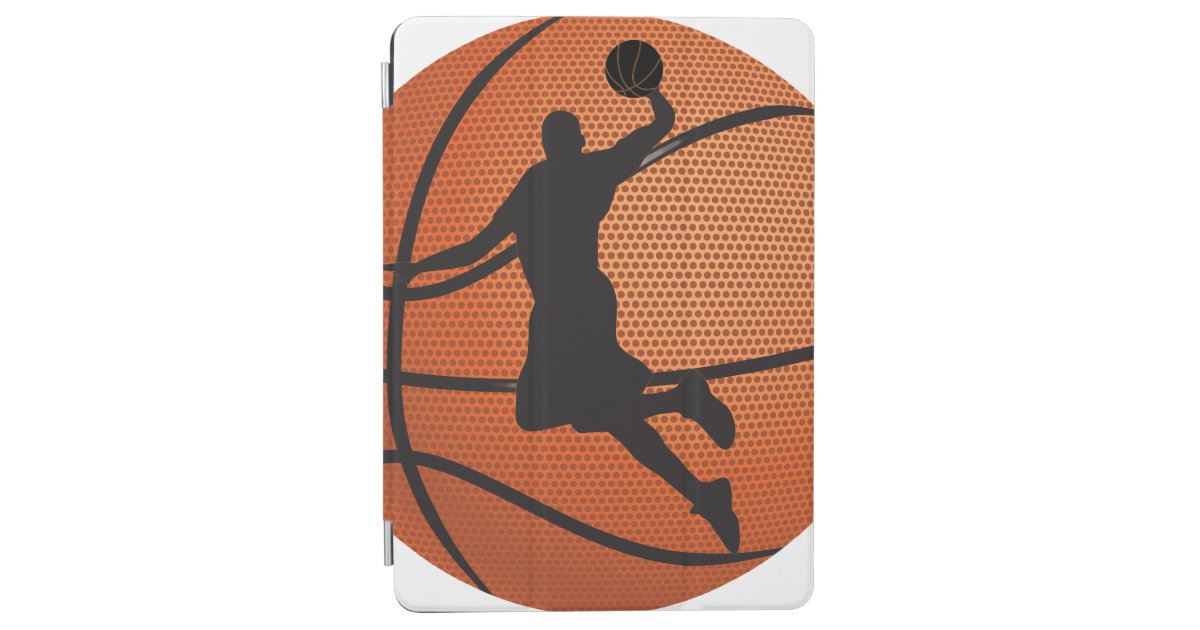 Basketball dunk iPad air cover | Zazzle