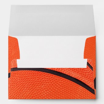 Basketball Envelope | Zazzle